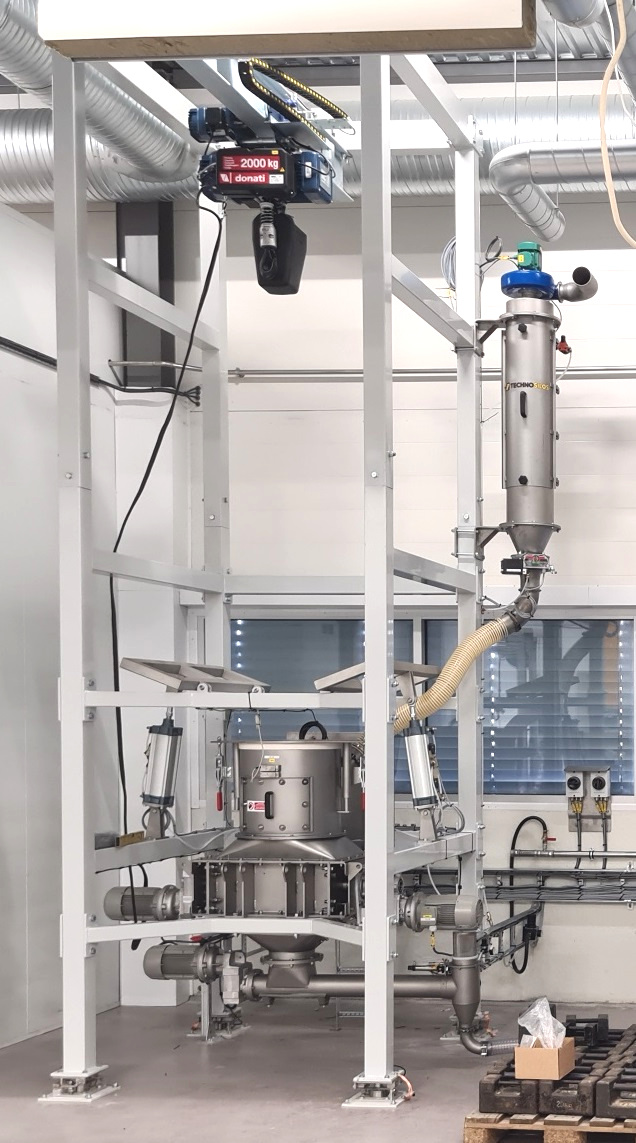 Big Bag emptying station